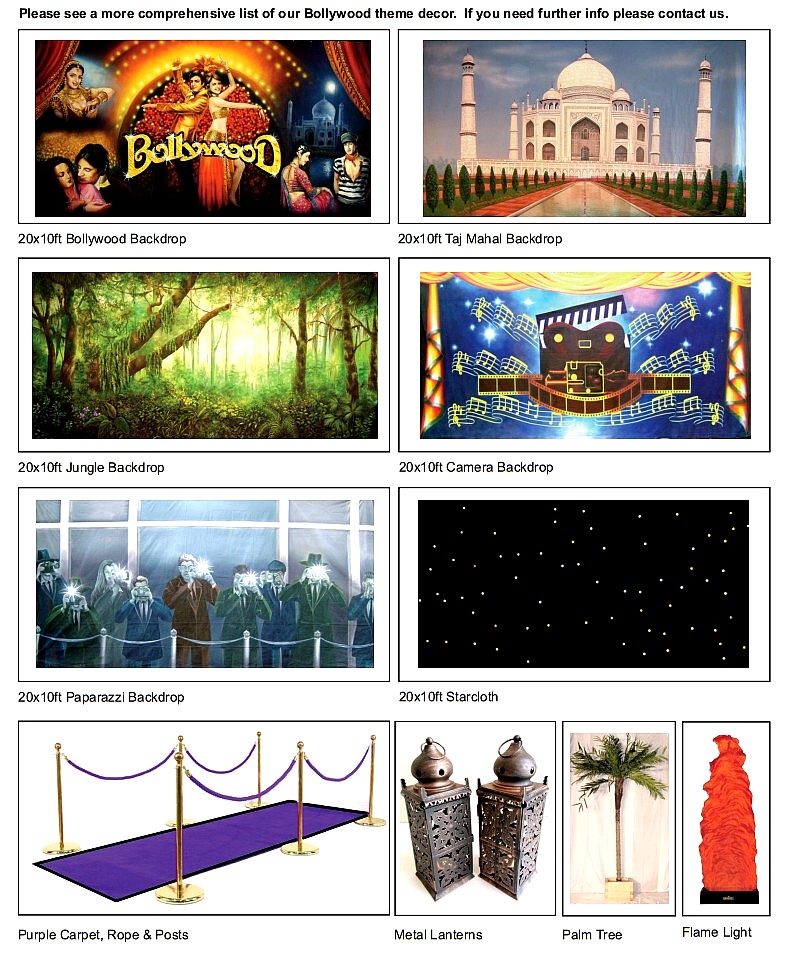 Bollywood Themed Parties, Bollywood Entertainment for hire